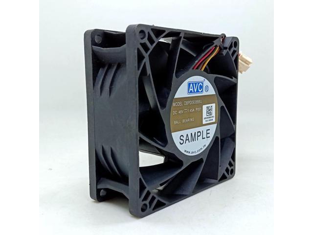 Click here for DC 48V cooling fan 92mm 90mm 9038 9cm Dual ball Be... prices