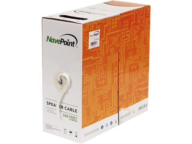 Click here for NavePoint 500ft in Wall Audio Speaker Cable Wire C... prices