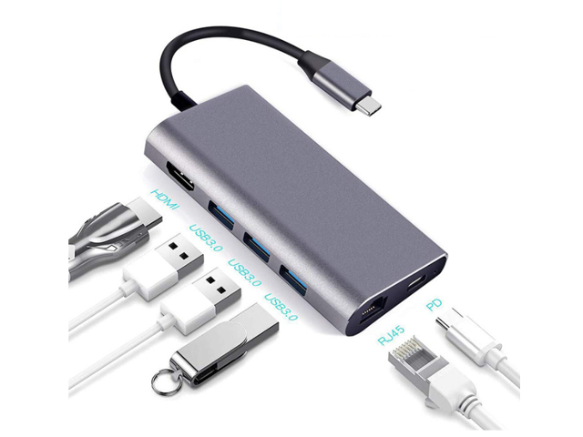 Click here for Suntapower USB Hub C 8 En 1 Aluminium Multi Type d... prices