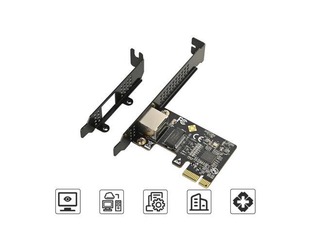 Click here for locrest PCIe Single Port 5G NIC RJ45 Electrical Po... prices