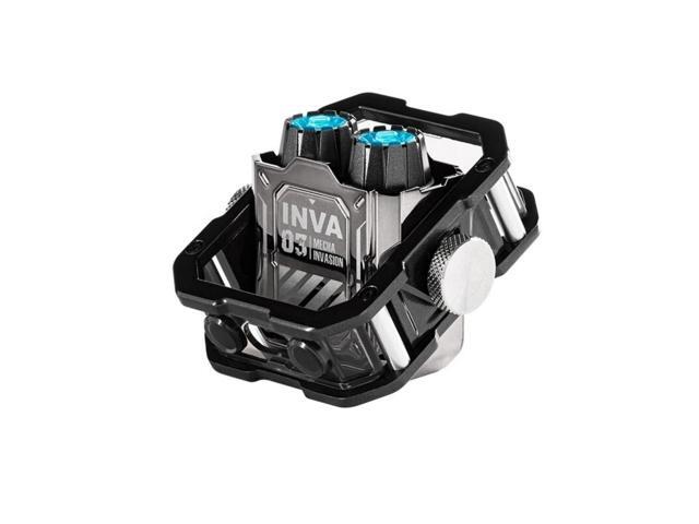 FANTECH Mecha Invasion Jetpack Wireless Earbuds Bluetooth 5.3 Gaming Earphones with RGB LED Effects  Finger Spinner Mechanism  ENC Noise...