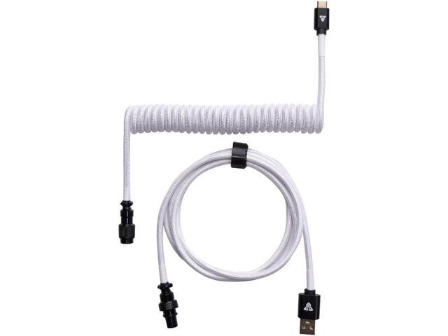 Click here for FANTECH AC701 Coiled Cable  USB-C and USB-A 2.0 Pl... prices