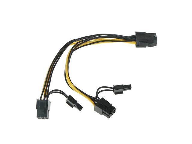 Click here for 1pc 30cm Cable GPU PCI-E 8Pin to Double PCI-E PCI... prices