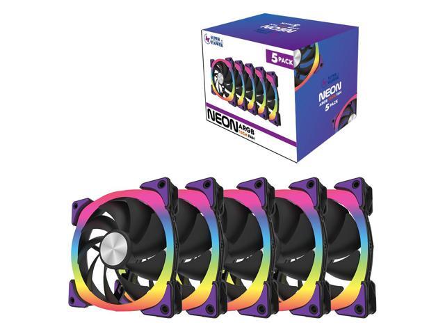 Click here for Super Flower NEON ARGB 120mm fan  Five-Pack  Purpl... prices