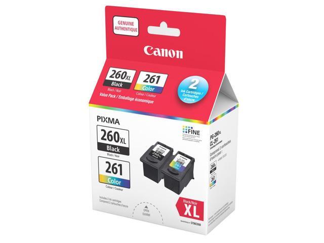 Click here for 3706C008 Canon PG 260XL/CL 261 Ink Value Pack prices