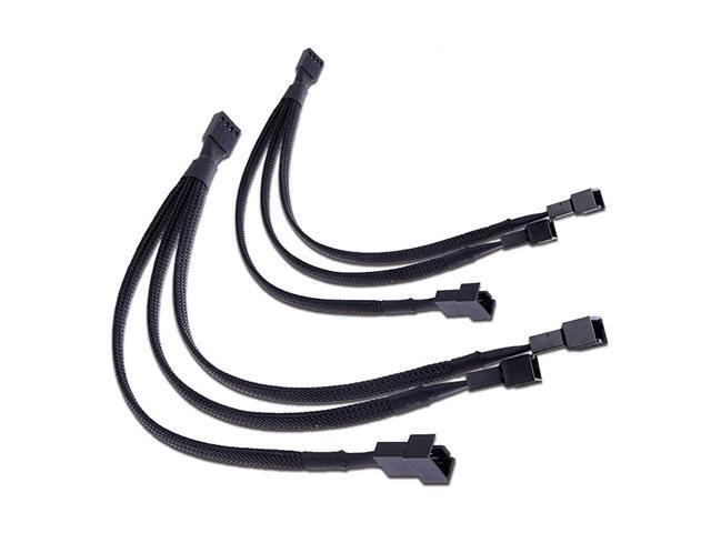 Click here for PWM Fan Splitter Adapter Cable Sleeved Braided Y S... prices