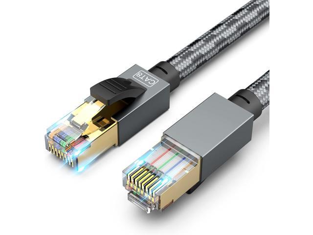 Click here for SNANSHI 150 ft Ethernet Cable  CAT 8 Heavy Duty 26... prices