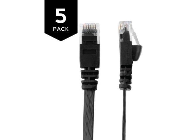 Click here for Buhbo 2 FT Cat6 Flat Ethernet Network Cable RJ45 (... prices