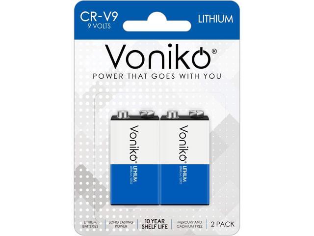 Click here for Voniko Lithium Batteries 9 Volt 2 Pack 9V Lithium... prices