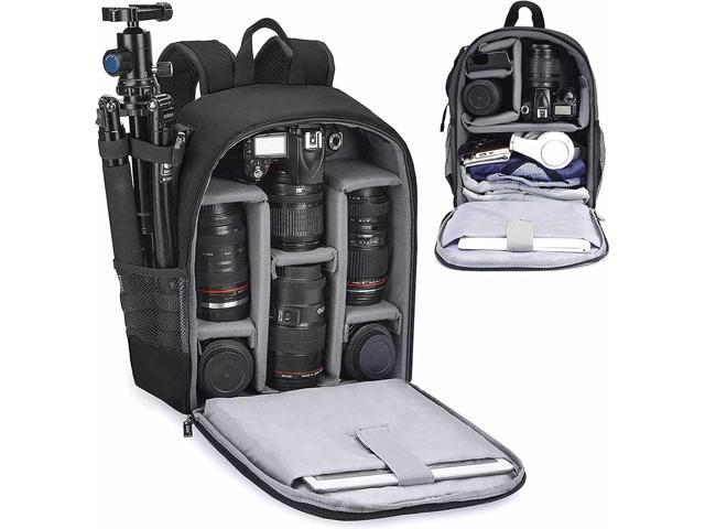 Click here for Cwatcun Waterproof Camera Backpack for DSLR  Mirro... prices