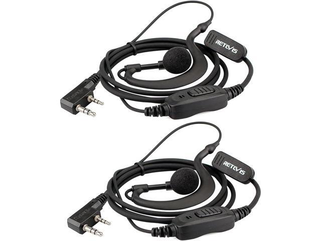 Click here for Retevis 2 Way Radio Earpiece 2 Pin C-Type Earhook... prices
