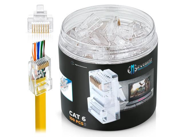 Click here for Everest Media Solutions RJ45 Cat6 Pass Through Con... prices