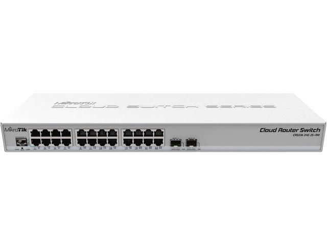 Click here for Mikrotik CRS326-24G-2S+RM Cloud Router Switch 326-... prices