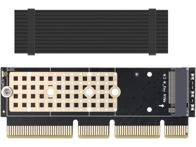 Click here for NVME Adapter PCIe x16 with Heat Sink  Support M.2... prices