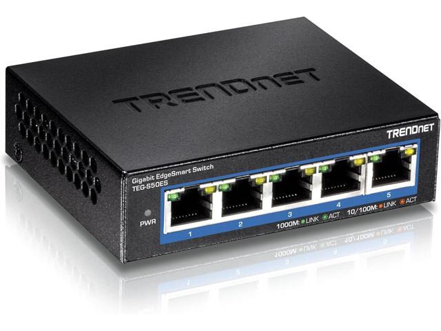 Click here for TRENDnet 5-Port Gigabit EdgeSmart Switch  TEG-S50E... prices