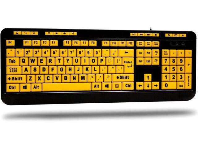 Click here for Adesso AKB-132UY - Luminous 4 X Large Print Multim... prices