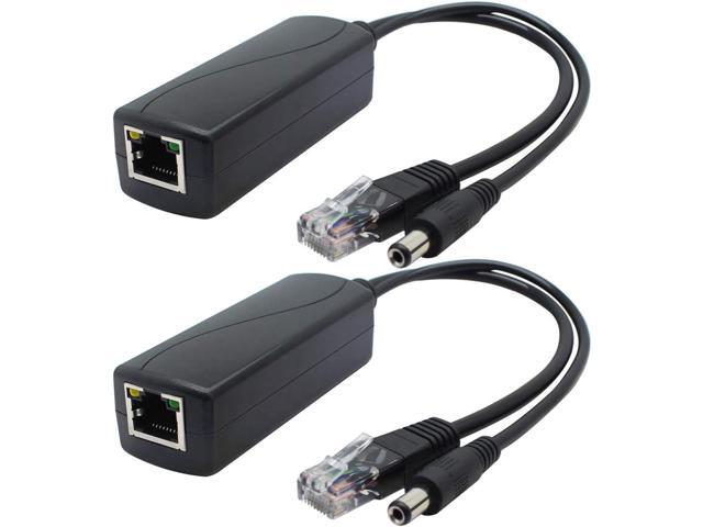 Click here for ANVISION 2-Pack Gigabit PoE Splitter  48V to 12V 2... prices