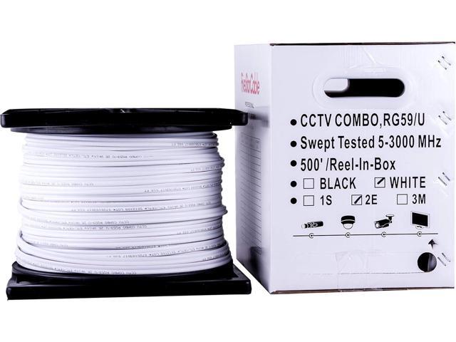 Click here for Five Star Cable 500 ft. RG59 Siamese CCTV Combo Co... prices