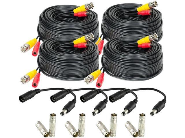 Click here for Amcrest 4-Pack 60 Feet Pre-Made All-in-One Siamese... prices
