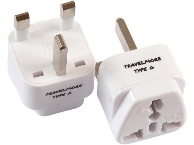Click here for 2 Pack UK Travel Adapter for Type G Plug - Works w... prices
