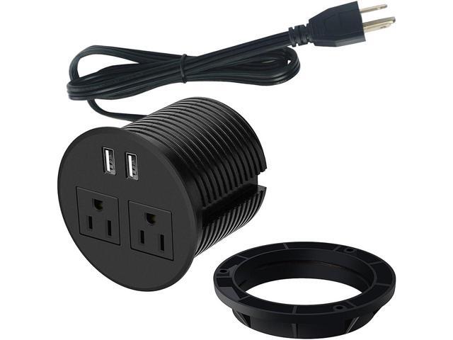 Click here for Desk Power Grommet with USB 3 inch USB Grommet for... prices