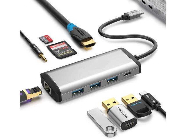 Click here for USB C Hub  8 in 1 USB C Adapter with 4K HDMI RJ45... prices