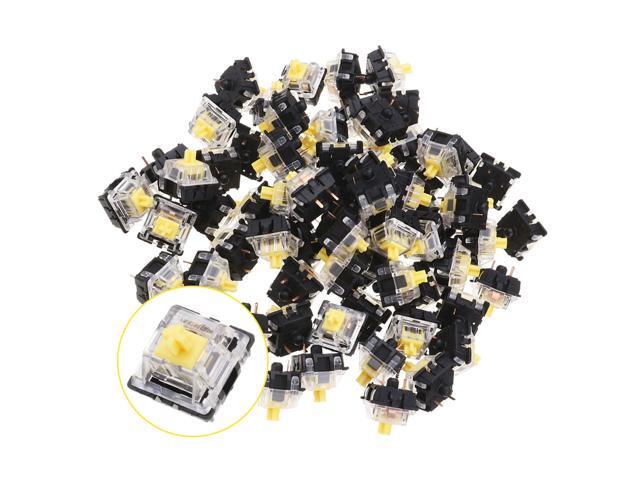 Click here for 70PCS Pack 3Pin Gateron Linear Yellow Switch Keybo... prices