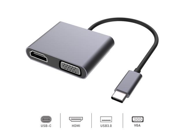 Click here for USB C to HDMI VGA Adapter  USB Type C Hub with 4K... prices