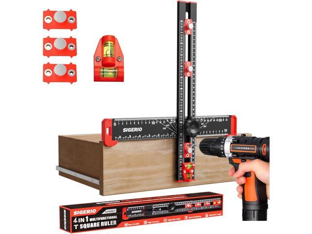 Click here for 4 in 1 Drilling Positioning Ruler  Sigerio Aluminu... prices