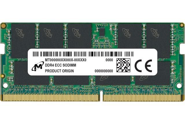 Click here for Micron 32GB DDR4 3200 (PC4-25600) ECC 260-Pin SODI... prices