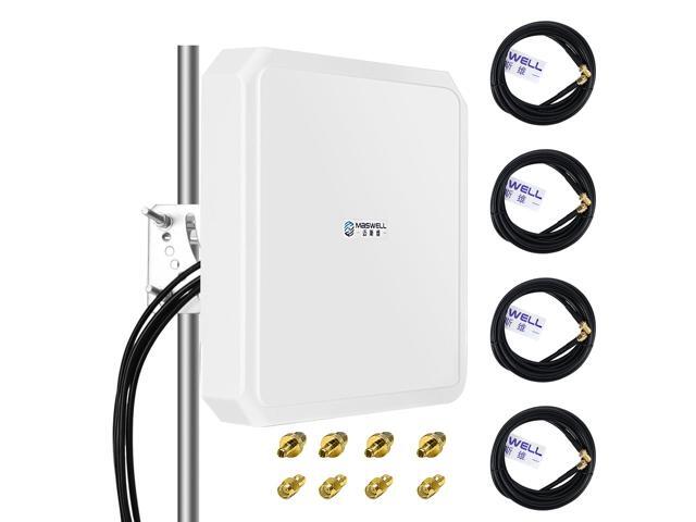 Click here for Maswell 5G WiFi 6E 4X4 MIMO Panel Antenna 600-8000... prices