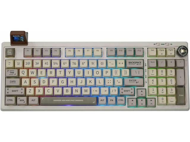 Click here for EPOMAKER RT100 97 Keys Gasket BT5.0/2.4G/USB-C Mec... prices