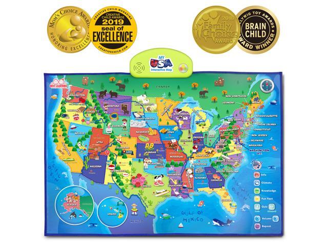 Click here for BEST LEARNING i-Poster My USA Interactive Map prices