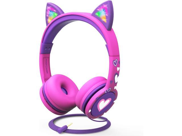 Click here for FosPower Kids Headphones with LED Cat Ears (85dB S... prices