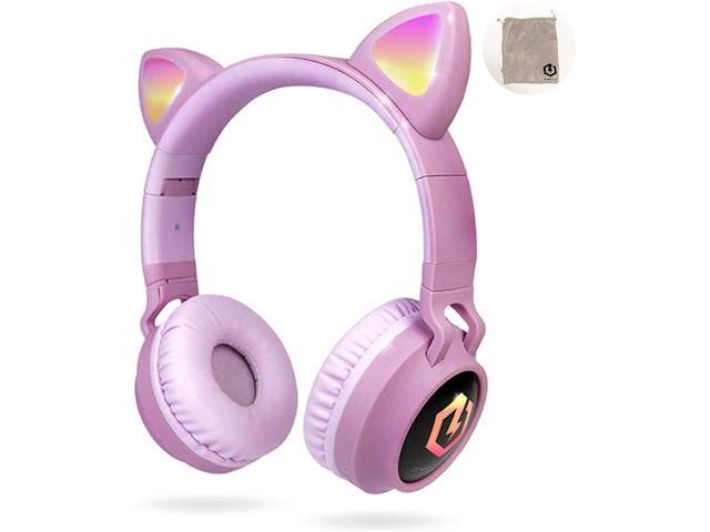 Click here for PowerLocus Kids Cat Ear Headphones  Bluetooth 5.3... prices