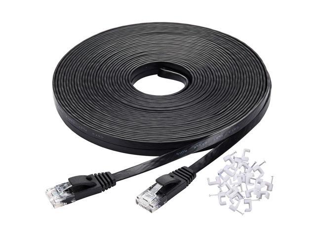Click here for Cat 6 Ethernet Cable 50 ft  Flat Internet Cable wi... prices