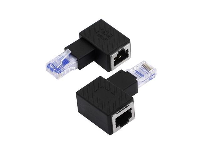 Click here for YACSEJAO Cat5e/Cat6 RJ45 Ethernet Adapter2Pack 90... prices