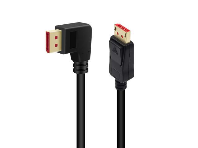 Click here for Right Angle Displayport 1.4 Cable Left Angled Disp... prices