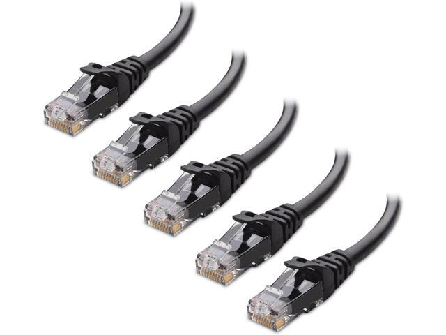 Click here for Cable Matters 5-Pack Snagless Cat6 Ethernet Cable... prices