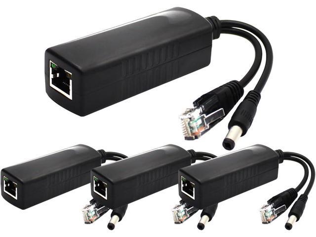 Click here for 4-Pack 12V DC Output Active PoE Splitter Adapter... prices