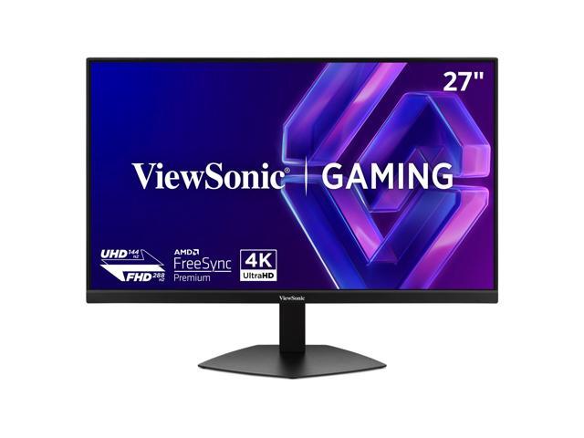 ViewSonic VX2730D-4K 27 Inch 4K UHD Gaming Monitor with Switchable Refresh Rate Up to 288Hz  0.5ms Response Time  AMD FreeSync Premium  Advanced.