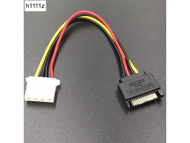 Click here for SATA to 4Pin Power Cable Serial ATA 15pin Male to... prices