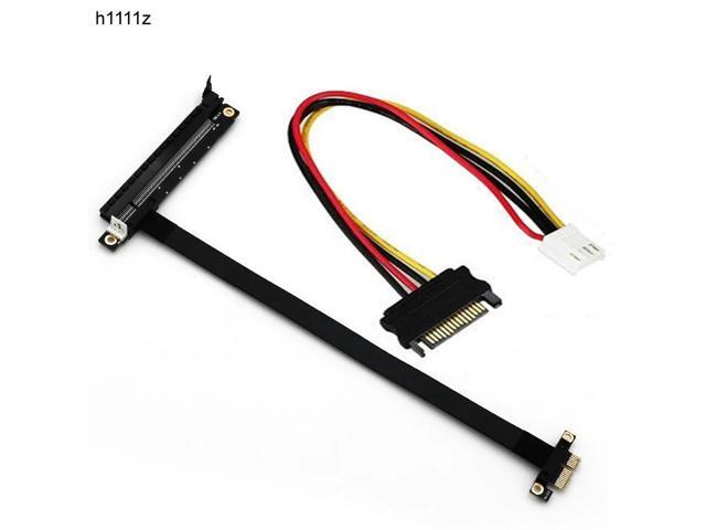 Click here for PCIE 1X TO 16X Flexible Extension Cable PCI Expres... prices