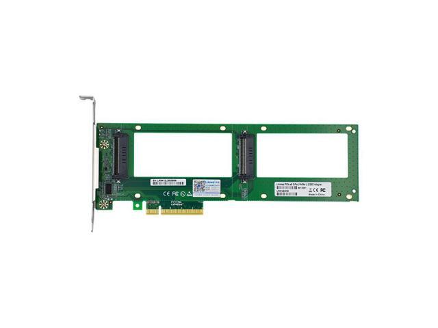 Click here for Linkreal 2X U.2 SFF-8639 SSD to PCIE Express 3.0 G... prices