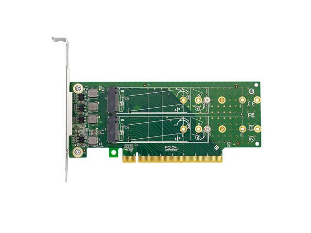 Click here for Linkreal PCIe X16 to 4 Port M.2 NVMe SSD Adapter-L... prices