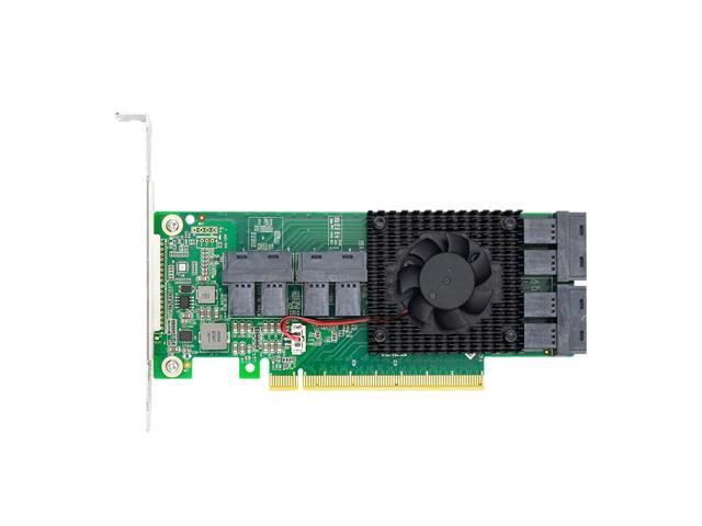 Click here for Linkreal 8 Port U.2 to PCI Express x16 SFF-8639 NV... prices