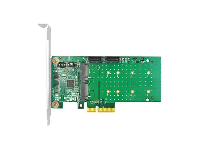 Click here for Linkreal 6Gb/s PCIe x4 to 2-Port M.2 & 2-Port SATA... prices