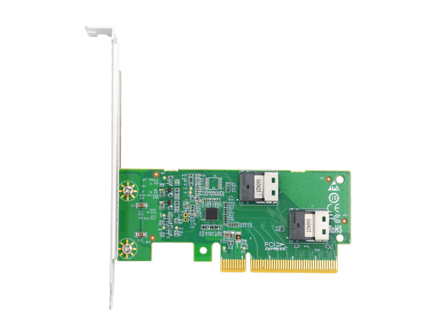 Click here for Linkreal PCI Express 4.0 x8 to Two SlimSAS SFF-865... prices