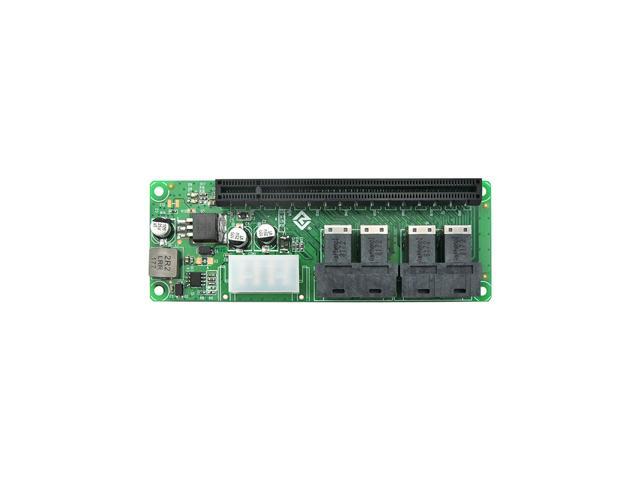 Click here for Linkreal 4 Port SFF-8643 to PCIe x16 Slot Adapter... prices