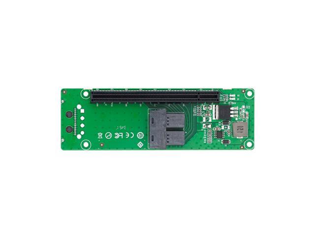 Click here for Linkreal PCIe x4 to 2 Port SFF-8643 Slot Adapter C... prices